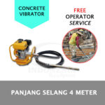 Harga Sewa Vibrator Beton Untuk Concrete Ready Mix Tipe Engine Bensin